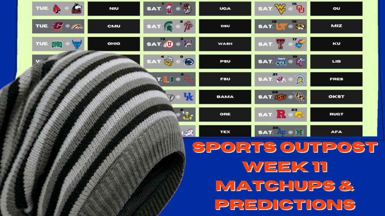 Big Ten Ranked Matchup, Rebels Battle Dawgs In - One News Page VIDEO