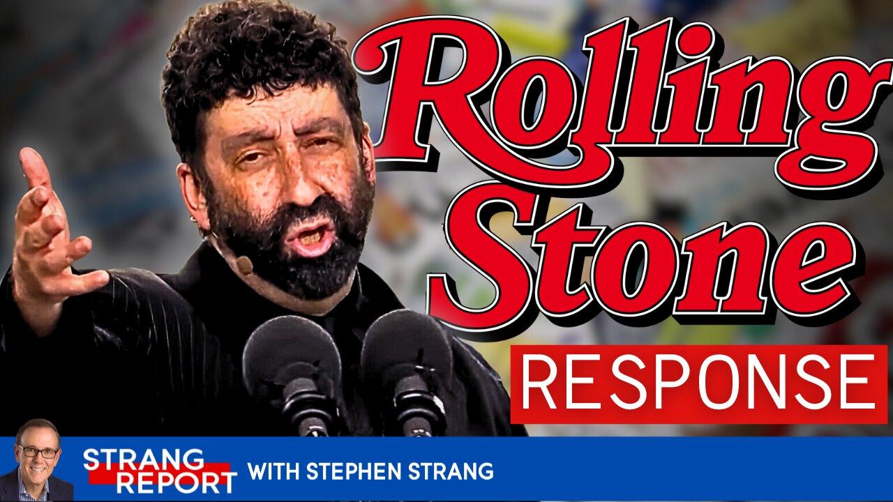 Jonathan Cahn Responds to Rolling Stone Hit - One News Page VIDEO