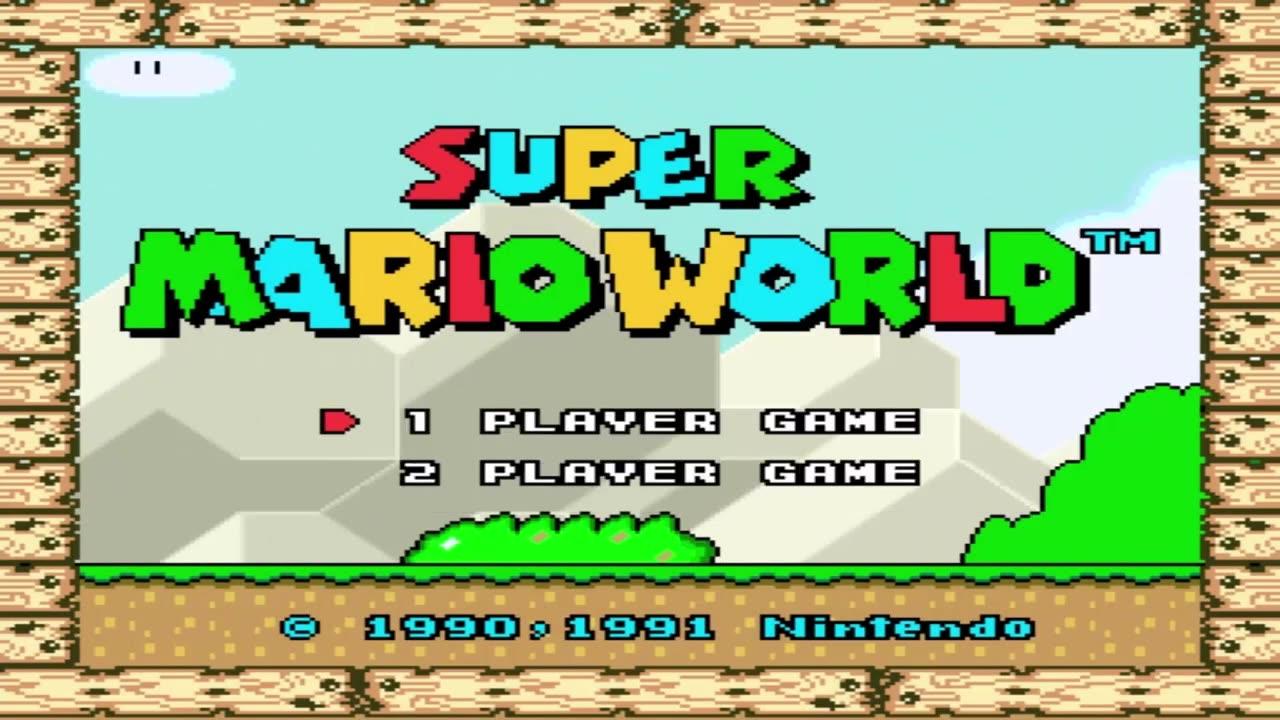Live Super Mario World 100% Complete Game - One News Page VIDEO