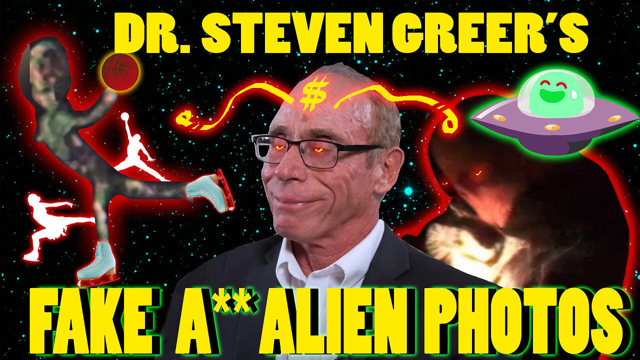Dr. Greer DEBUNKS himself with FAKE Alien Photos - One News Page VIDEO