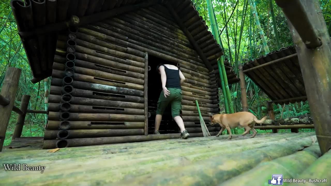 Revisiting Old Bamboo Cabin -Strength Young - One News Page VIDEO