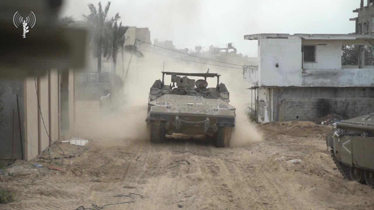 New Footage of IDF Ground Operations in Gaza - One News Page VIDEO