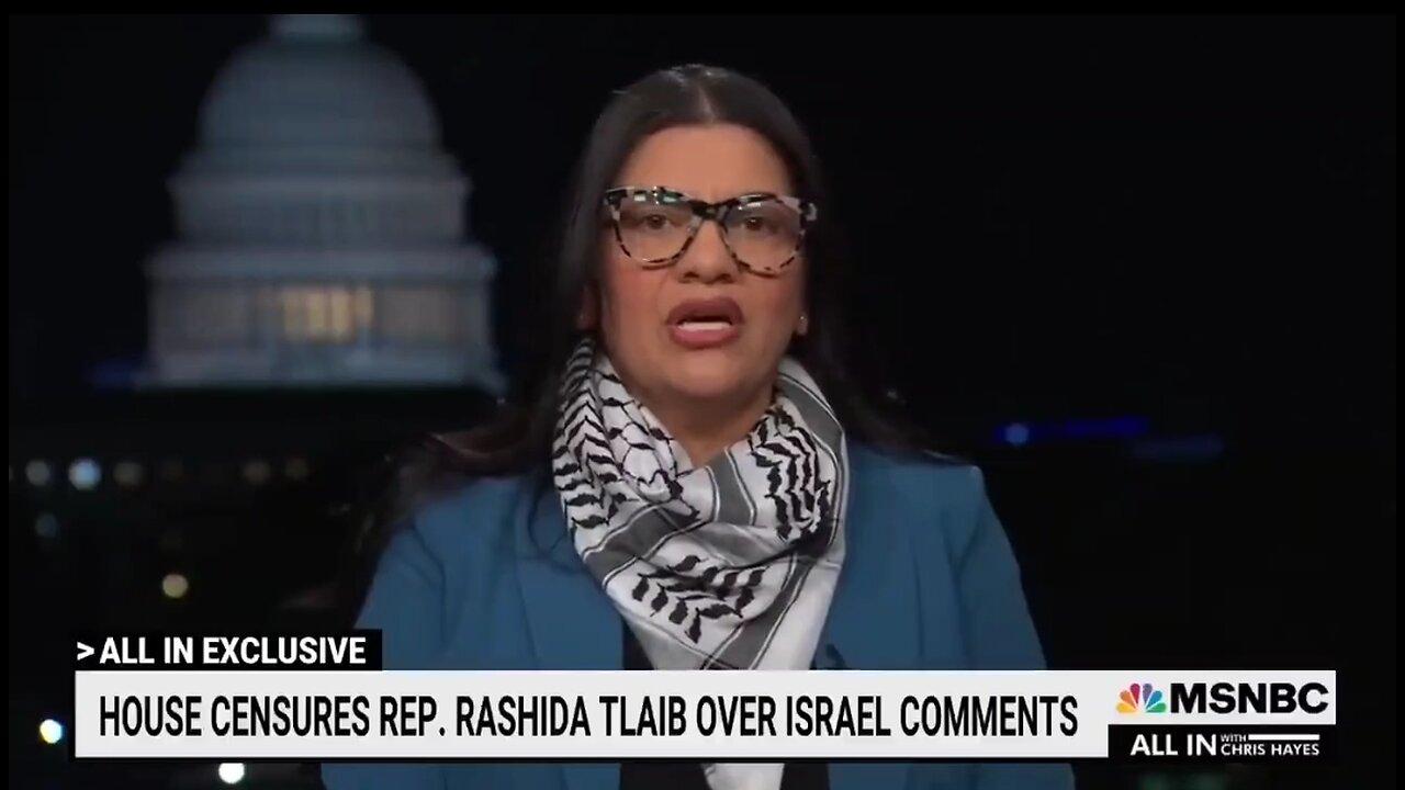 Dem Rep Rashida Tlaib Defends Her Anti-semitism - One News Page VIDEO