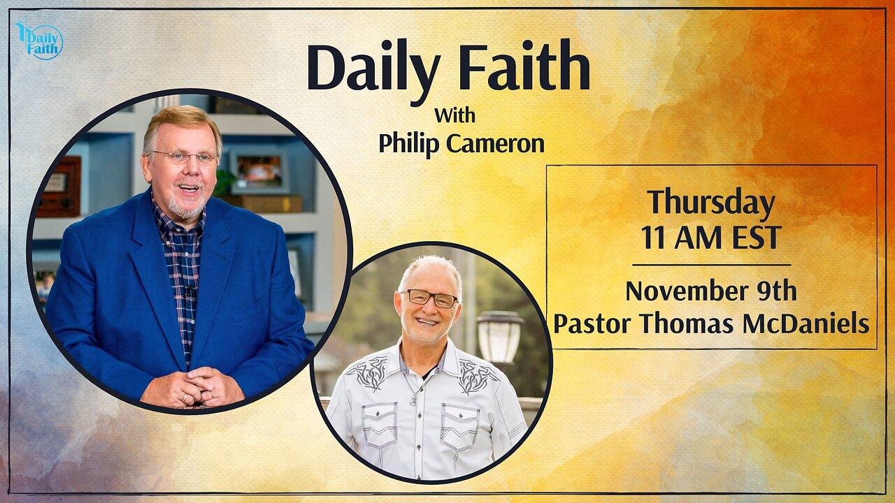 Daily Faith with Philip Cameron: Special Guest - One News Page VIDEO