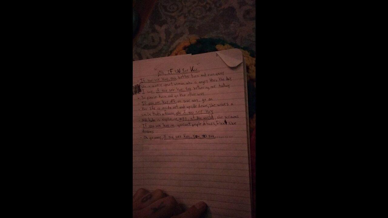 iF yoU see kay poem - One News Page VIDEO