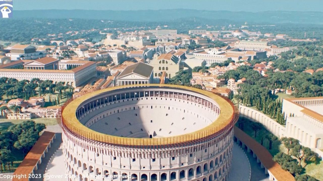 'Rome Reborn' Unveils Virtual Reconstruction of - One News Page VIDEO