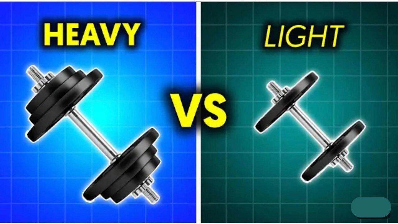 Heavy or Light Weight For Optimal Muscle Gains? - One News Page VIDEO