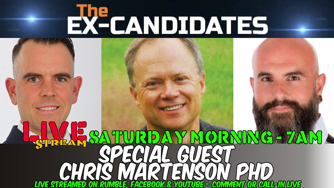 Chris Martenson Interview - LIVE STREAM - One News Page VIDEO