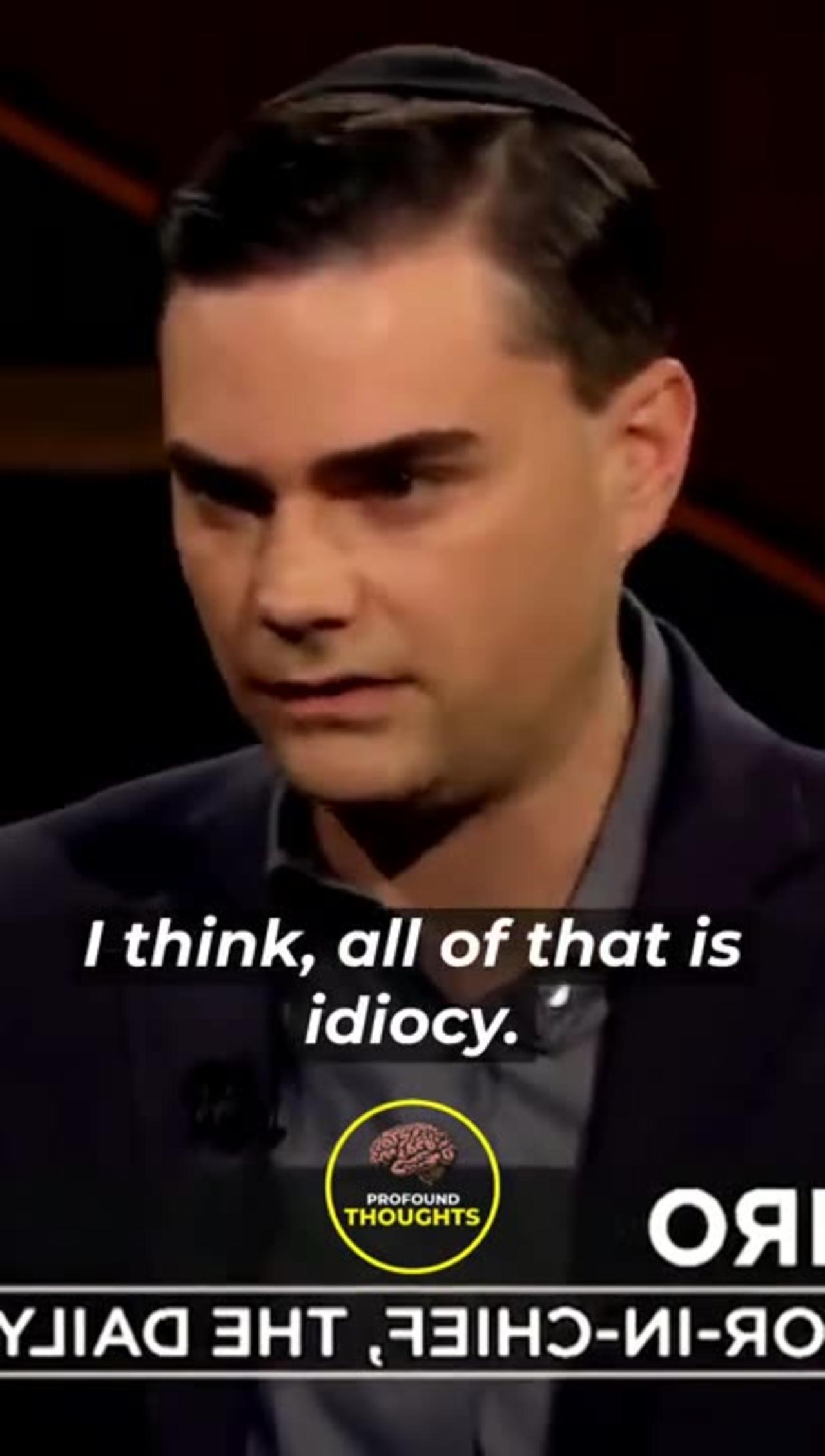 Ben Shapiro Talks about Why he is a Big Fan of - One News Page VIDEO