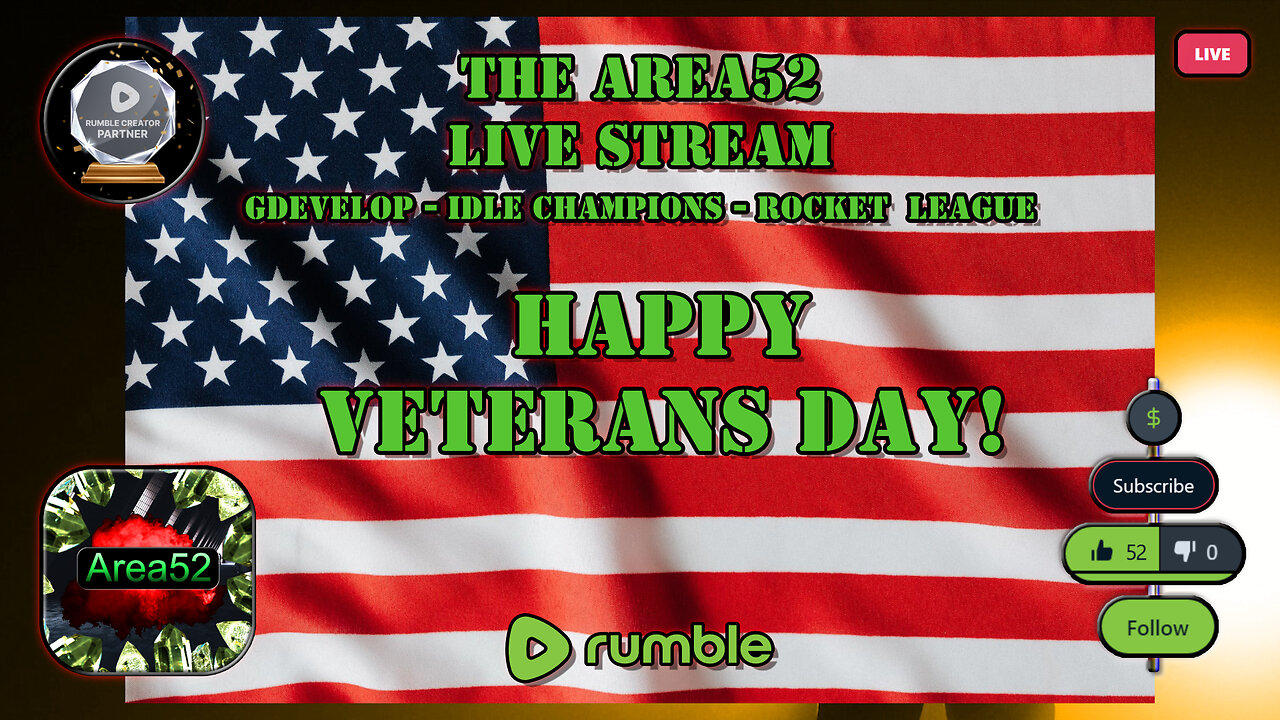 The Area52 Live Stream - Rumble Partner - One News Page VIDEO