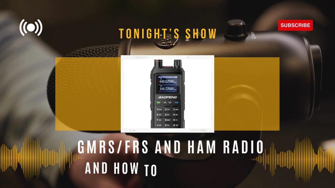 SHTF Comms, Baofeng, GMRS and more - One News Page VIDEO