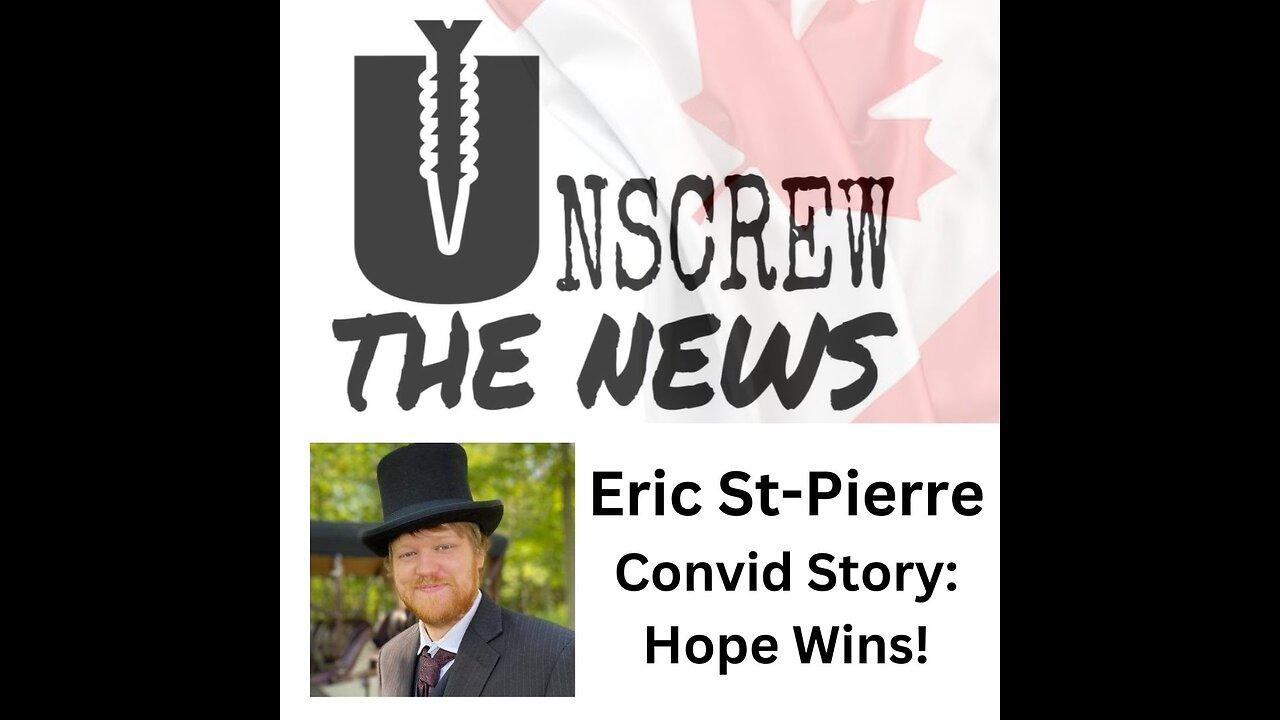 Eric St-Pierre Convid Story: Hope Wins - One News Page VIDEO