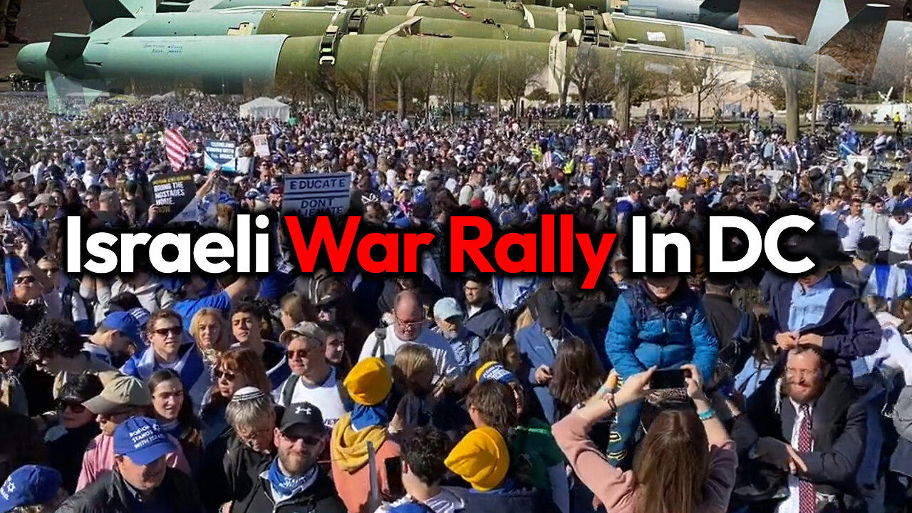 Mass Israeli War Rally In Washington DC: - One News Page VIDEO