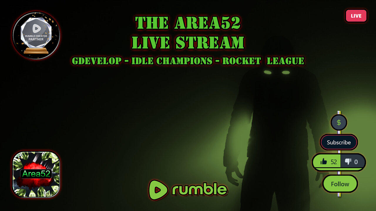 The Area52 Live Stream - Rumble Partner - One News Page VIDEO