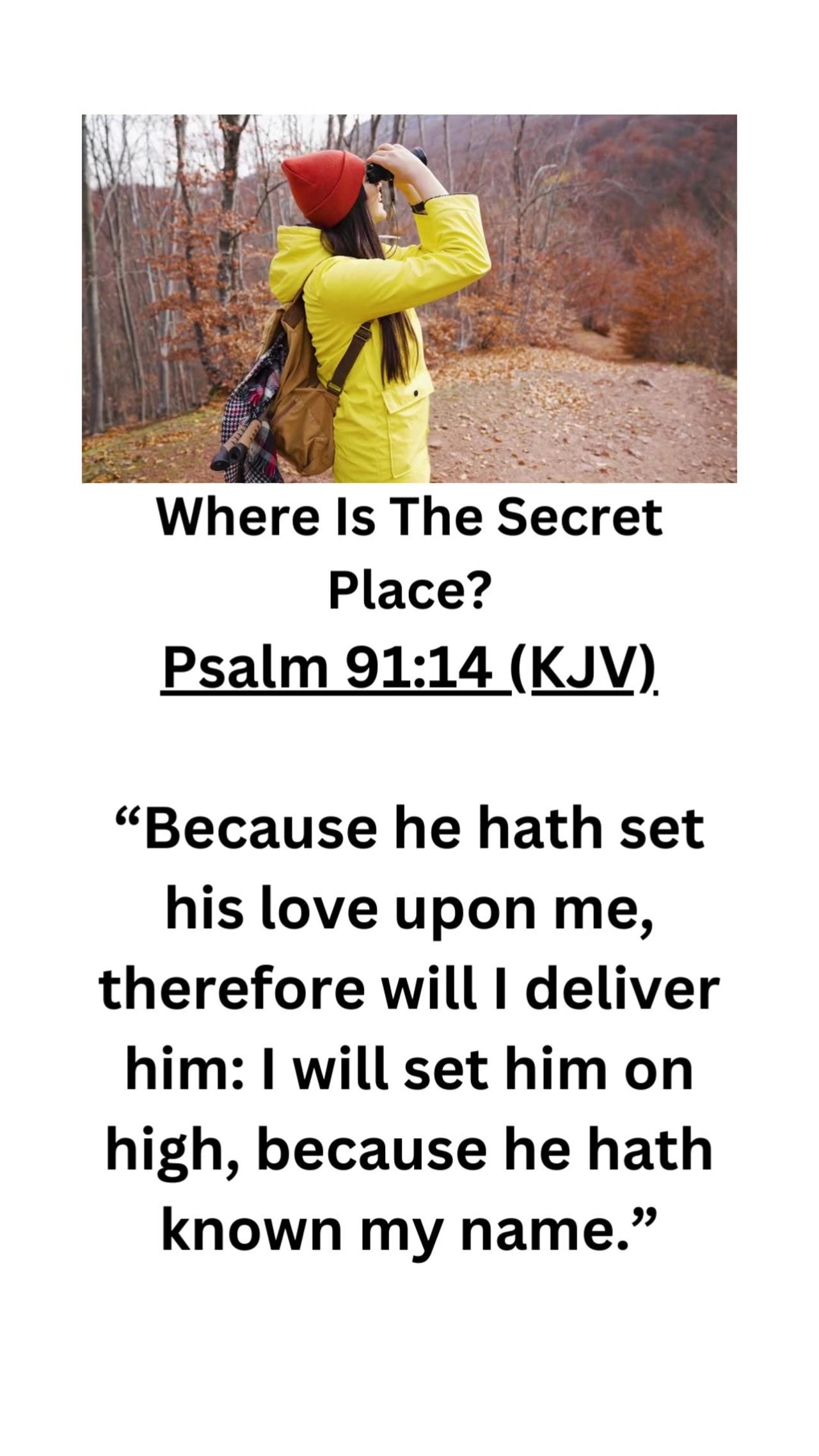 The Power Of Living In The Secret Place part 1 - One News Page VIDEO