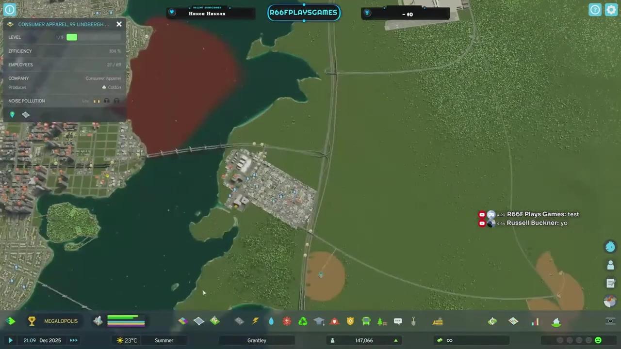 R66F Plays Cities Skylines II (Episode #8) - One News Page VIDEO