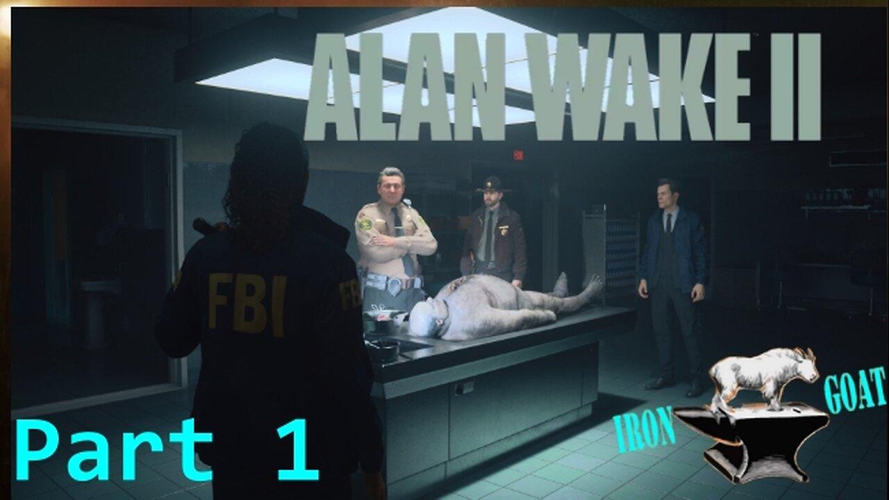 Alan Wake 2 - Playthrough - Chapter 1 - One News Page VIDEO