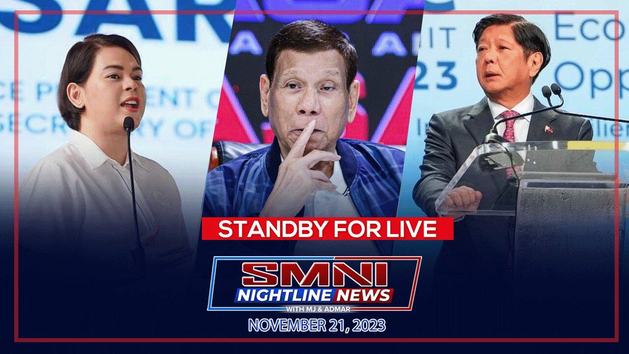 SMNI Nightline News with Admar Vilando and Jade - One News Page VIDEO