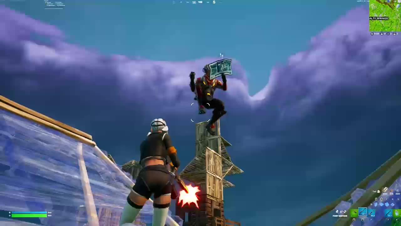 Mid Fortnite clip (Fortnite: Battle royale) - One News Page VIDEO