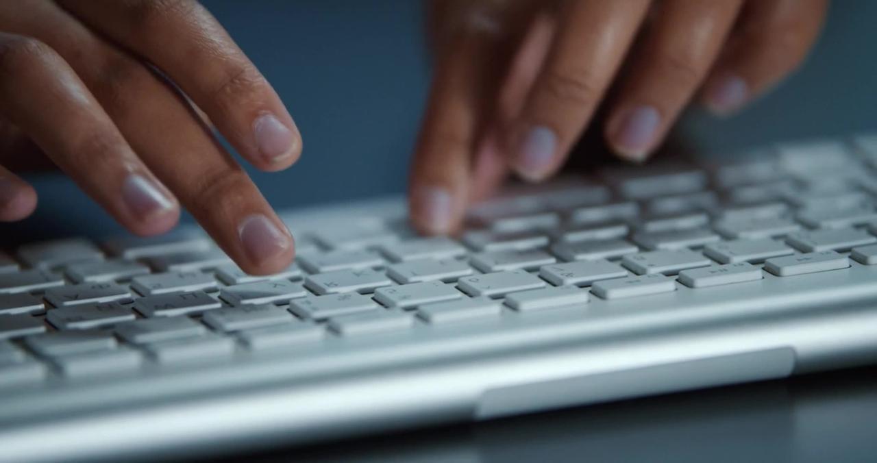 ASMR Satisfying typing with keyboard sound - One News Page VIDEO