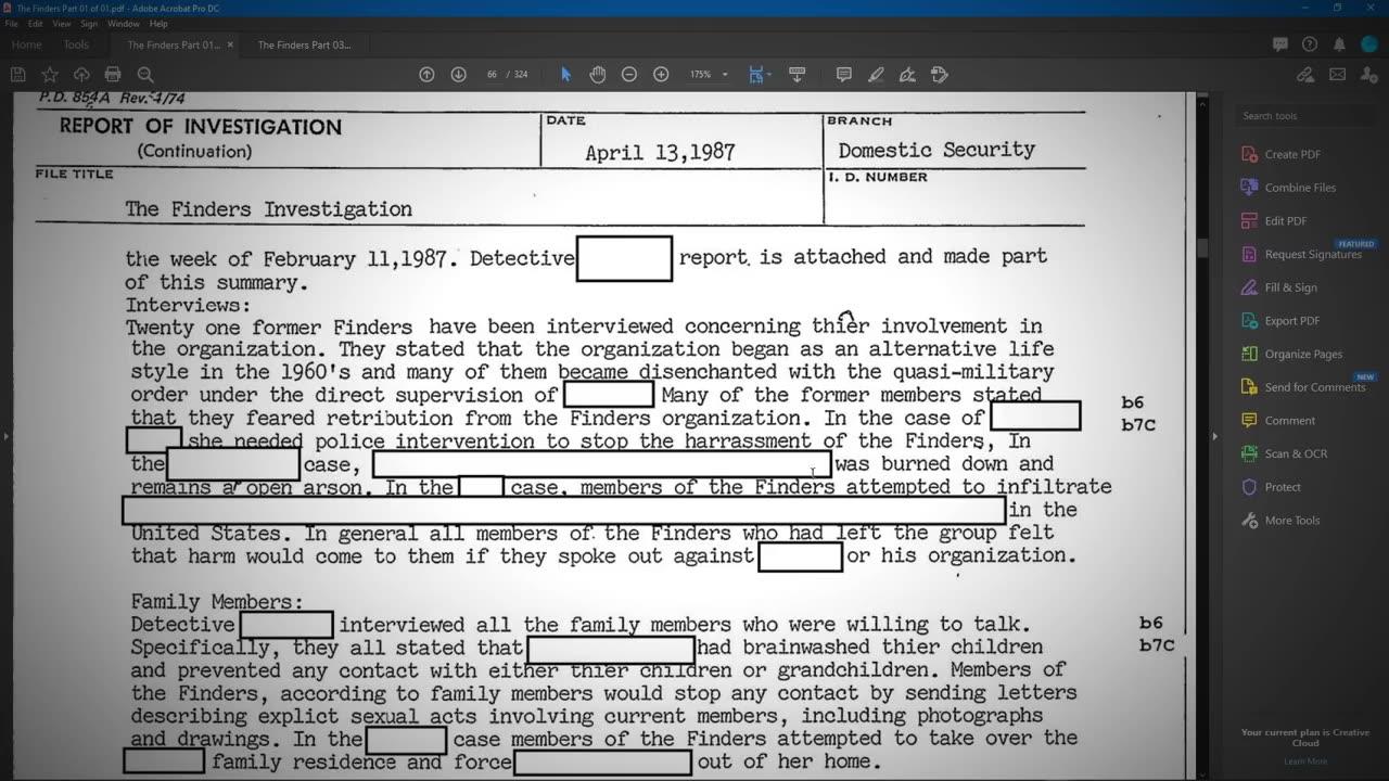 Documentary: The Finders Cult - One News Page VIDEO