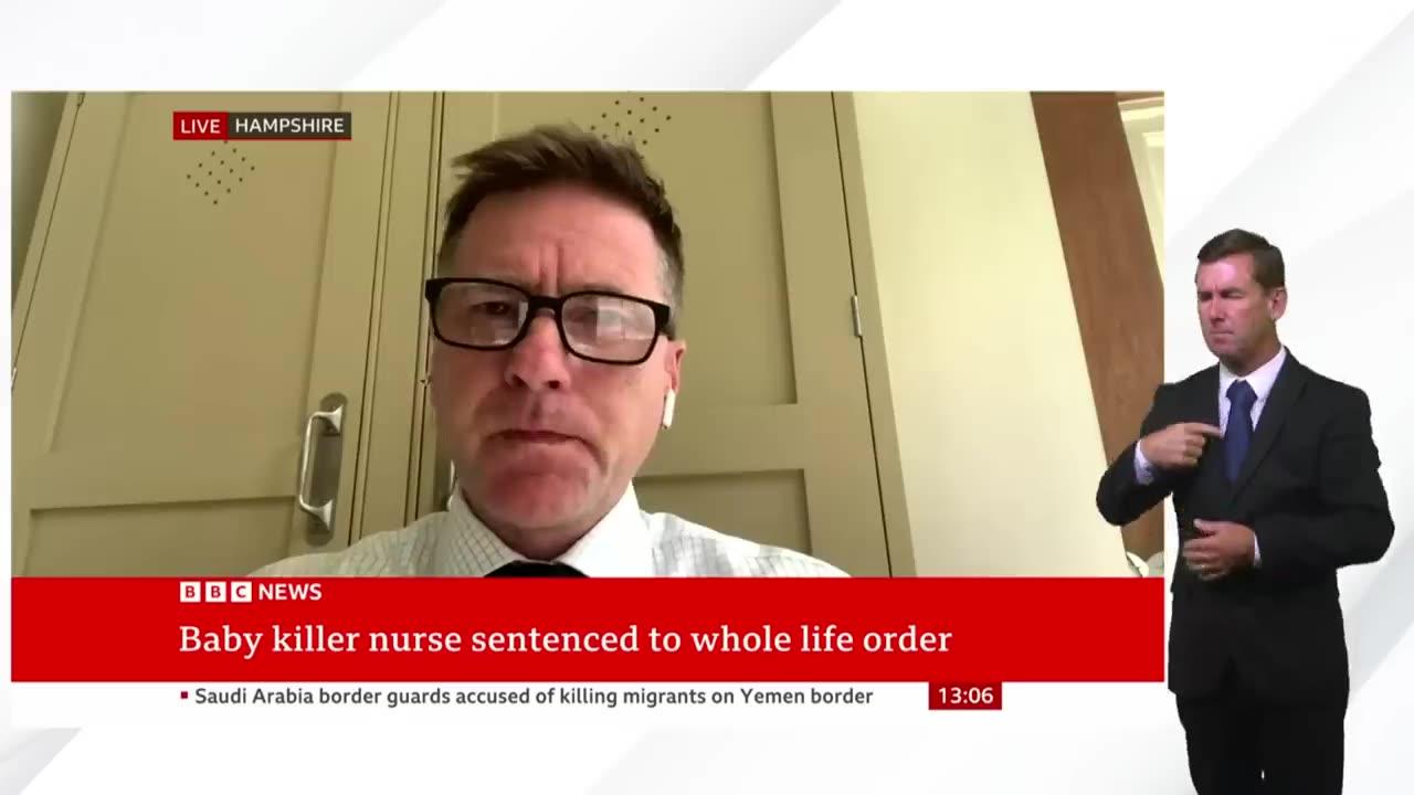 Baby serial killer nurse Lucy Letby given - One News Page VIDEO