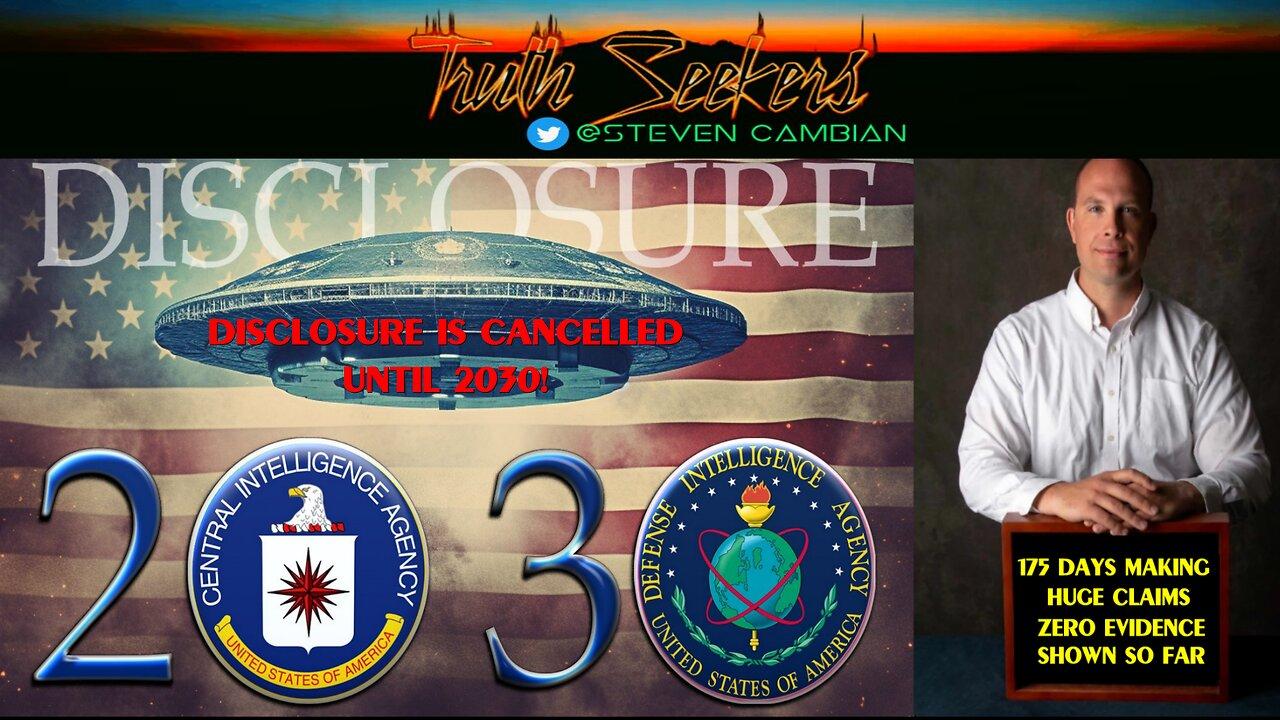 UFO DISCLOSURE CANCELLED! Lue Elizondo, - One News Page VIDEO