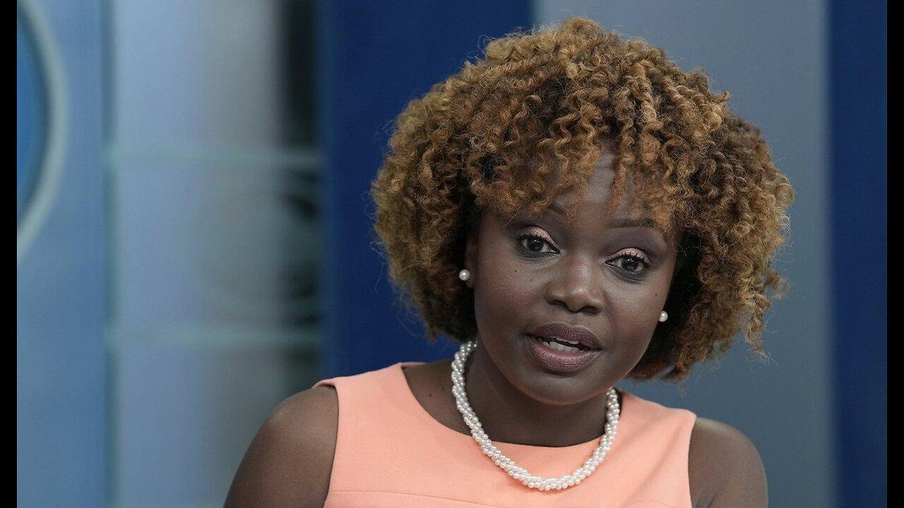 April Ryan Asks Insanely Dumb Question of Karine - One News Page VIDEO