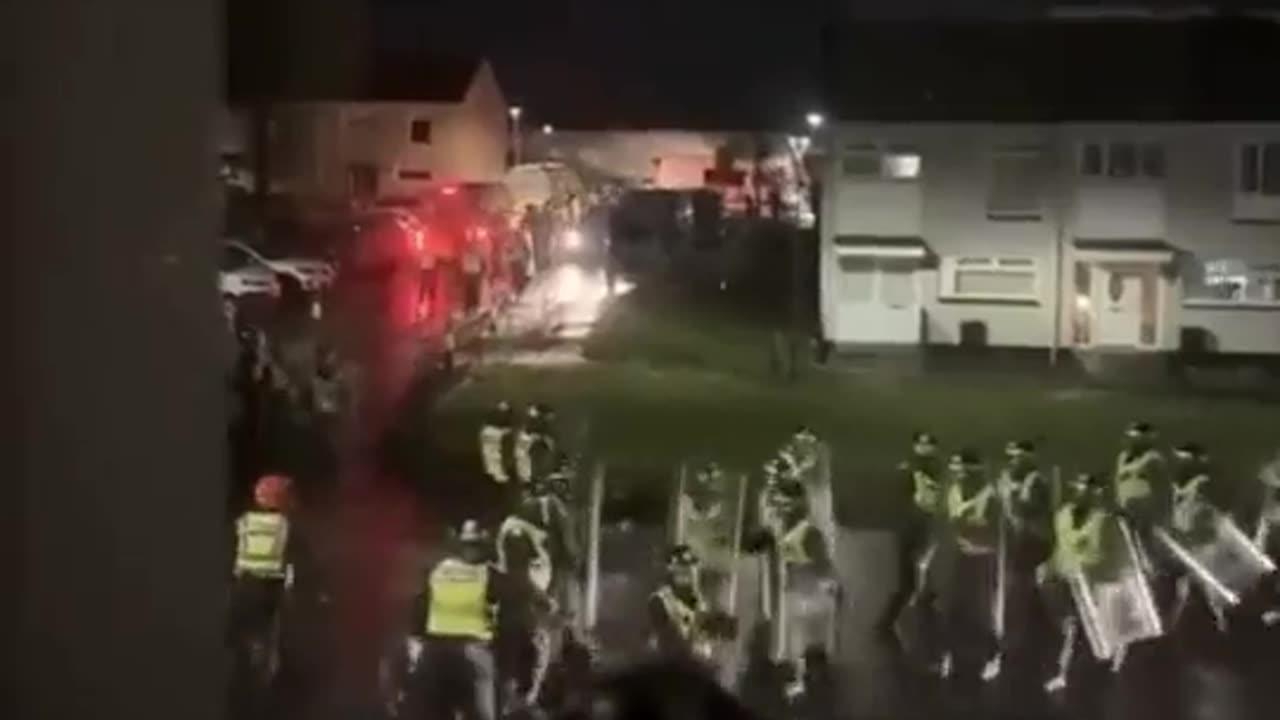 Riots break out in a small town in rural - One News Page VIDEO