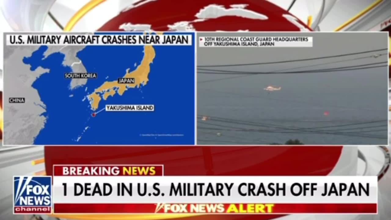 1 dead in U.S. military crash off Japan - One News Page VIDEO