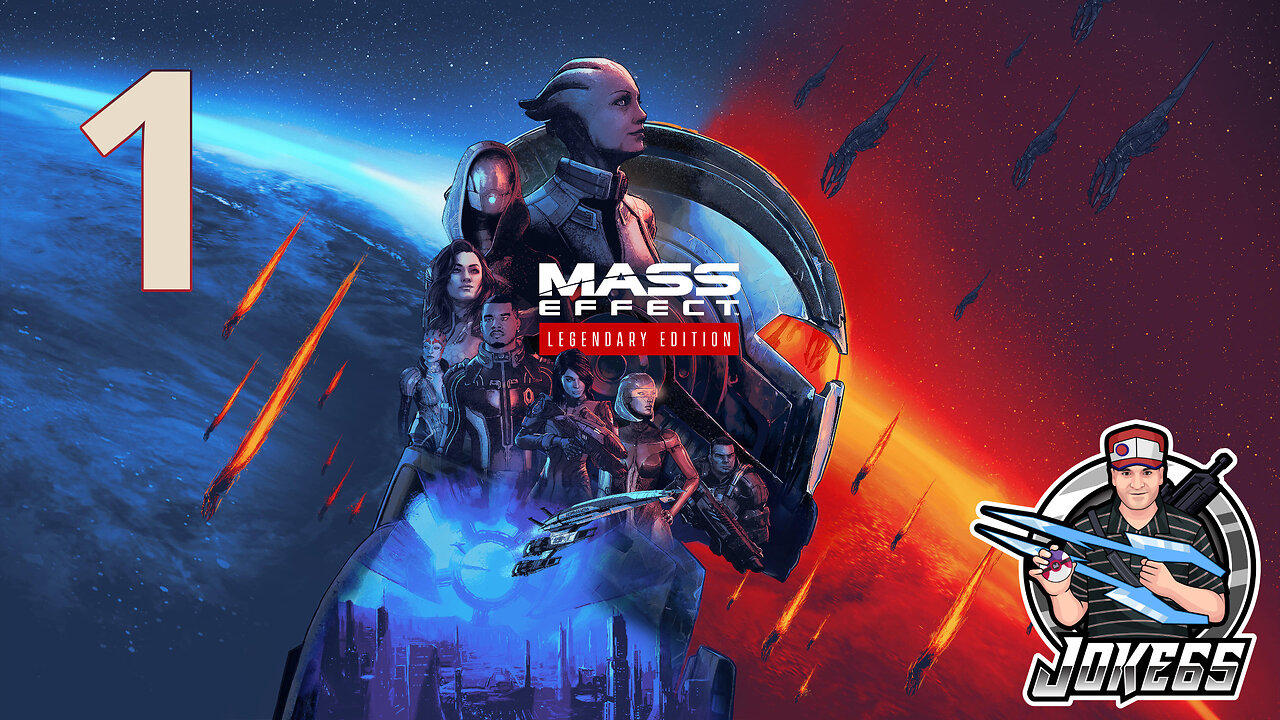[LIVE] Mass Effect (LE) | Blind Playthrough w/ - One News Page VIDEO