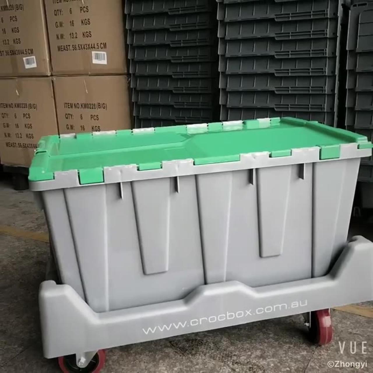 HDPE thickened plastic turnover box - One News Page VIDEO