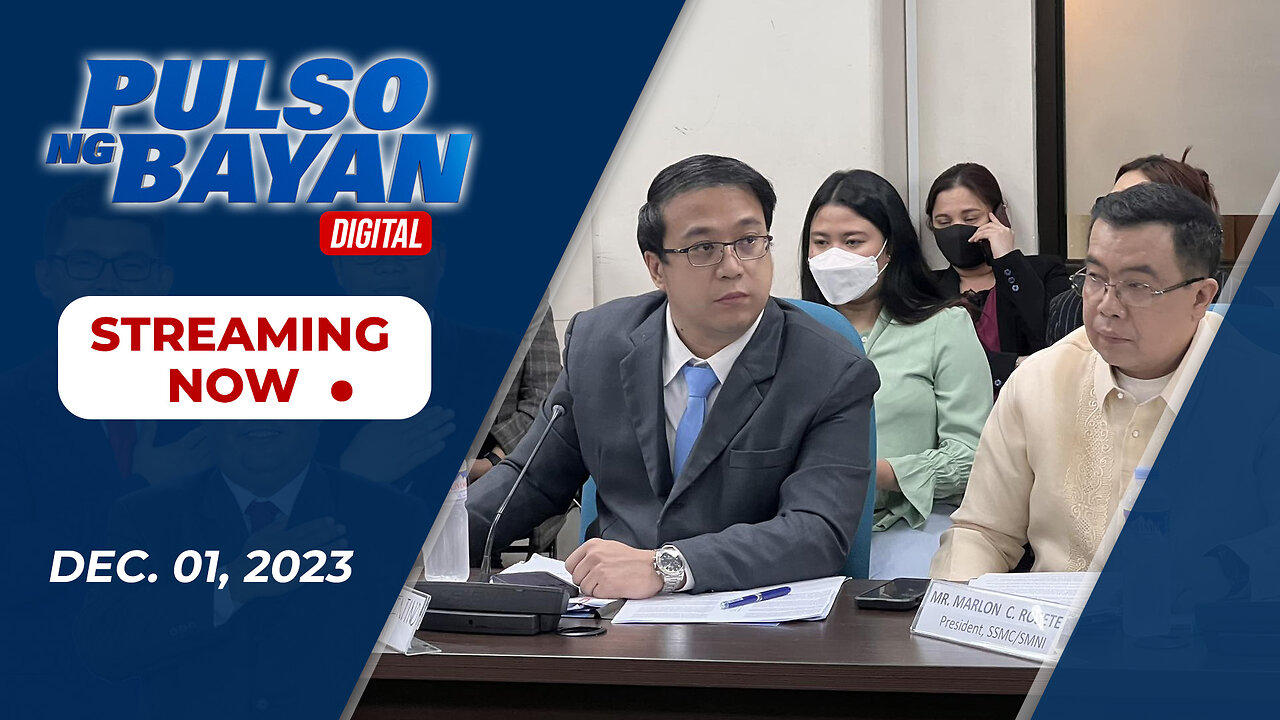 LIVE | Pulso ng Bayan with Atty. Harry Roque, - One News Page VIDEO