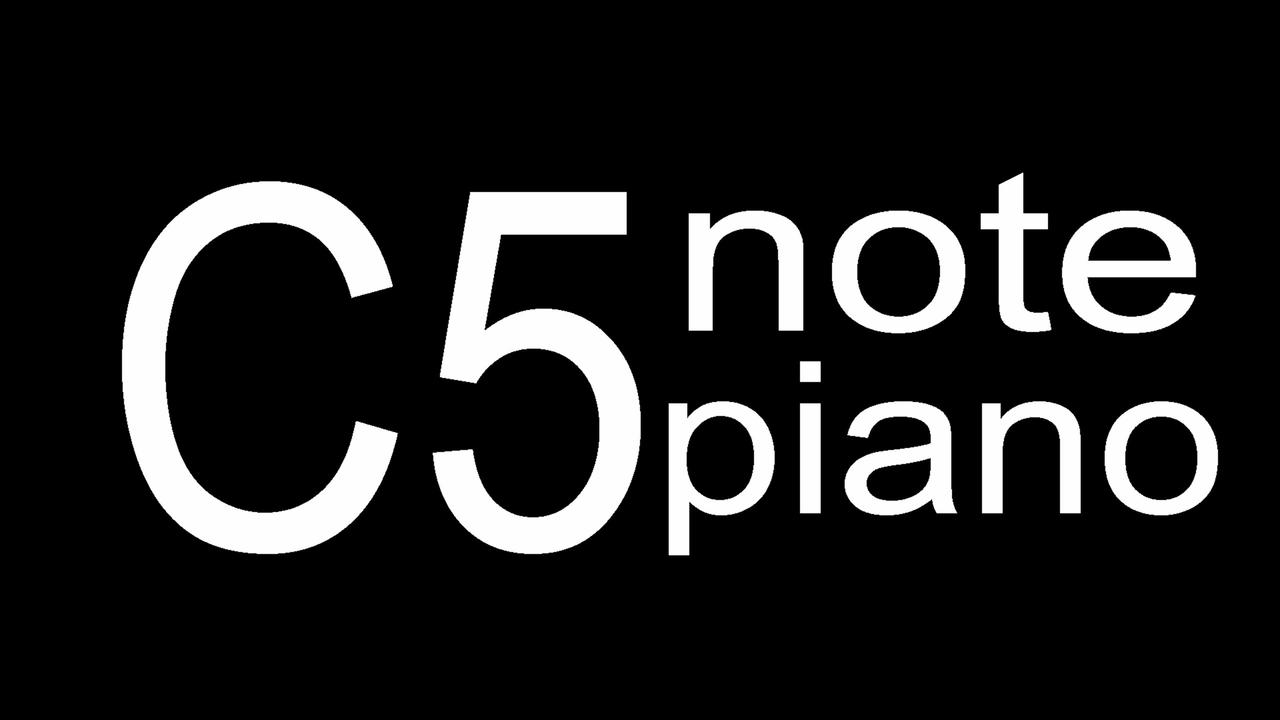C5 Piano Note - One News Page VIDEO