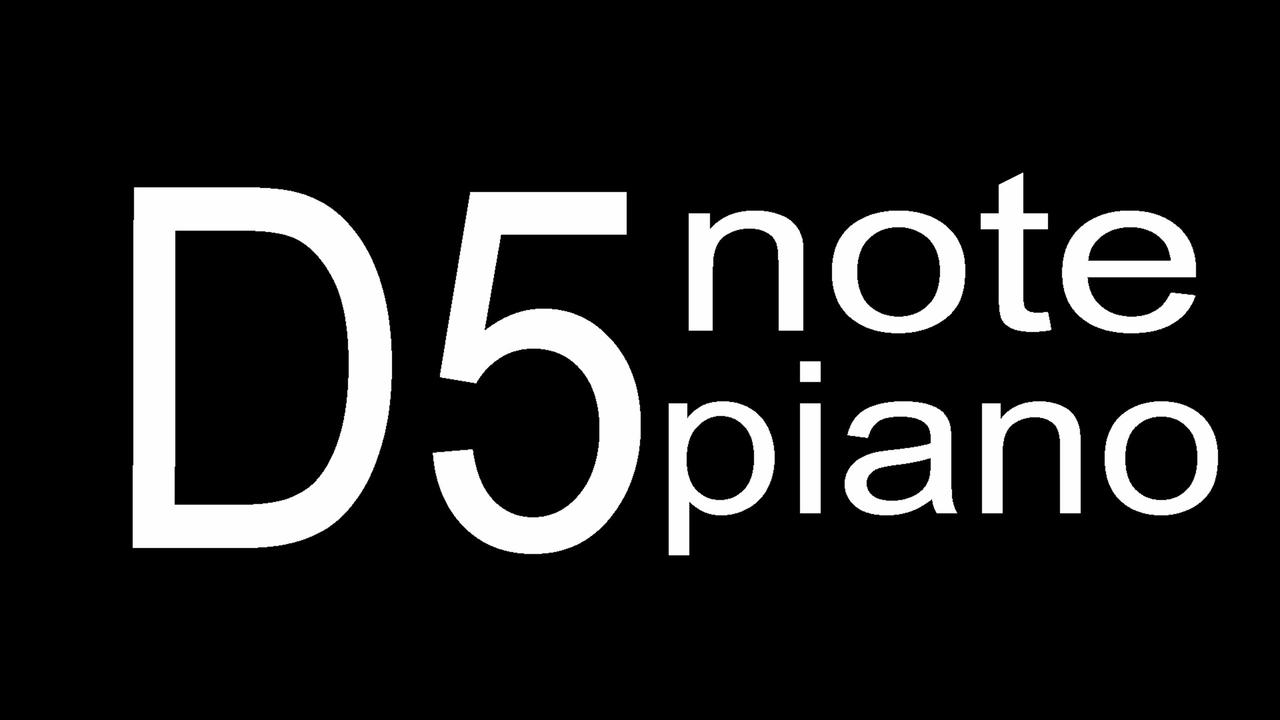 D5 Piano Note - One News Page VIDEO