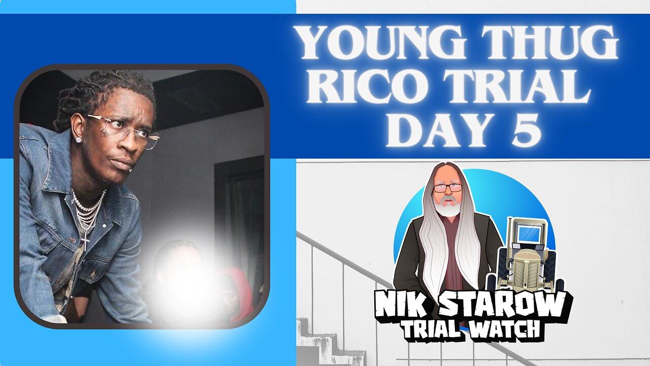 Young Thug RICO-trial. Day 5. - One News Page VIDEO