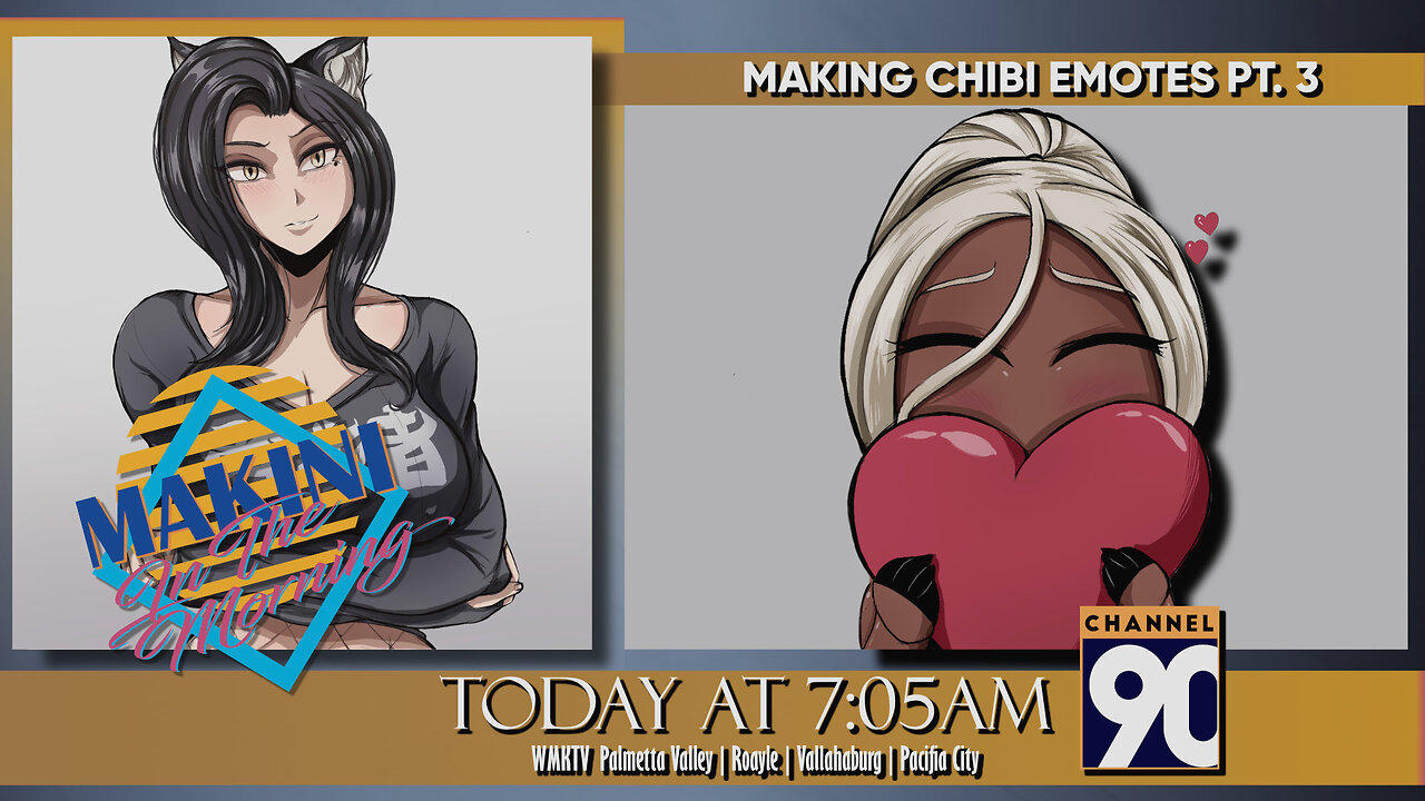 Making Chibi Emotes Part 3 | Makini in the - One News Page VIDEO