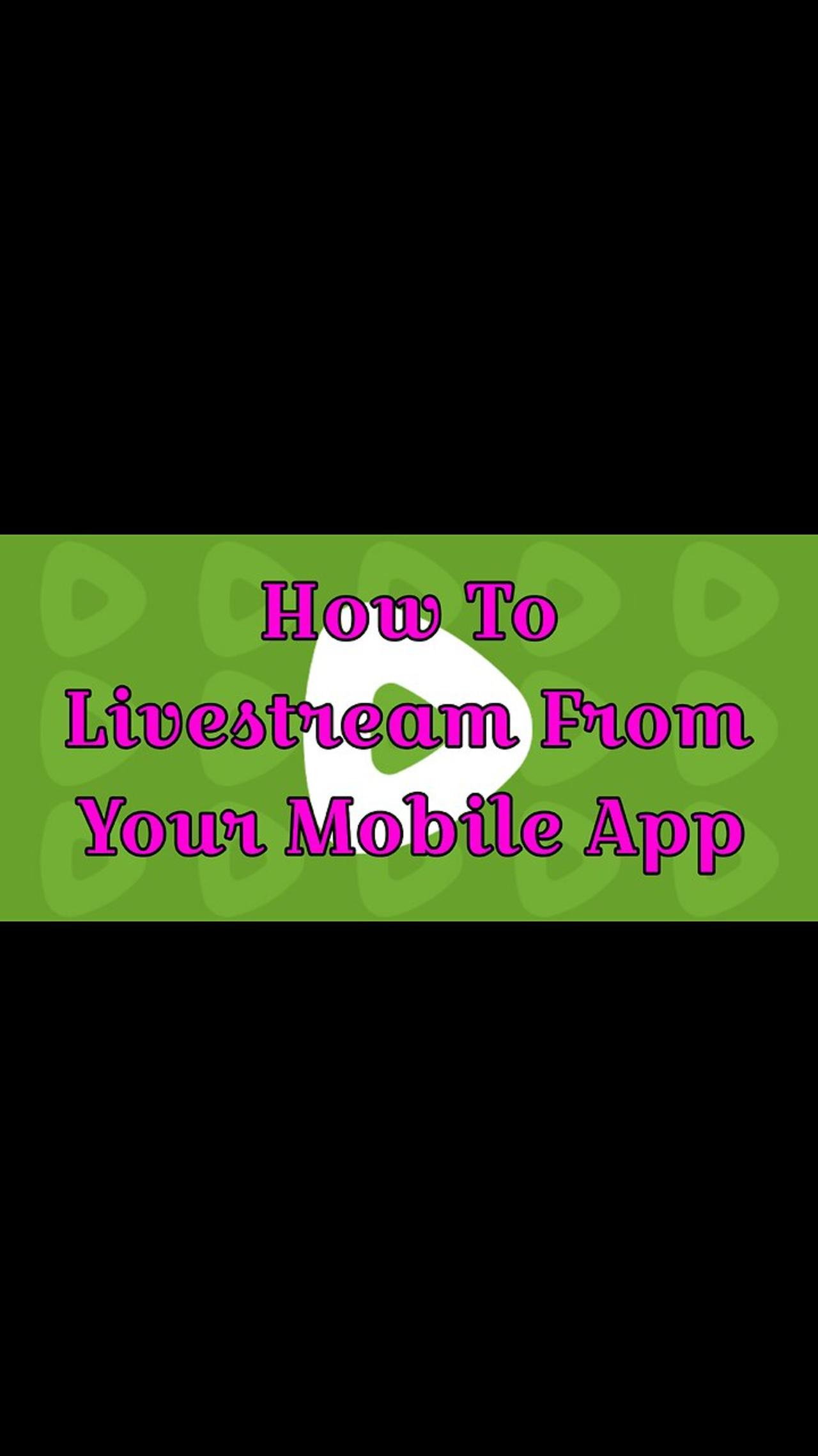 How to Livestream from mobile device on Rumble. - One News Page VIDEO