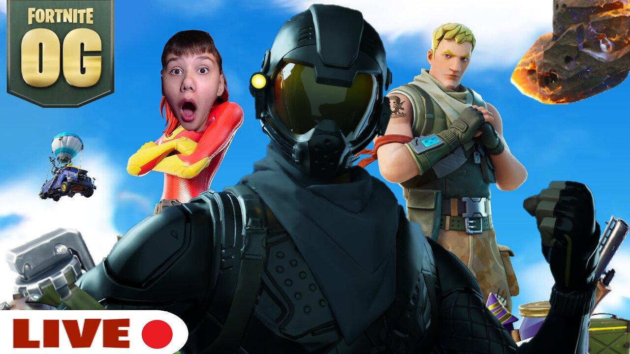 Playing FORTNITE OG one last time LIVE!!!!! - One News Page VIDEO