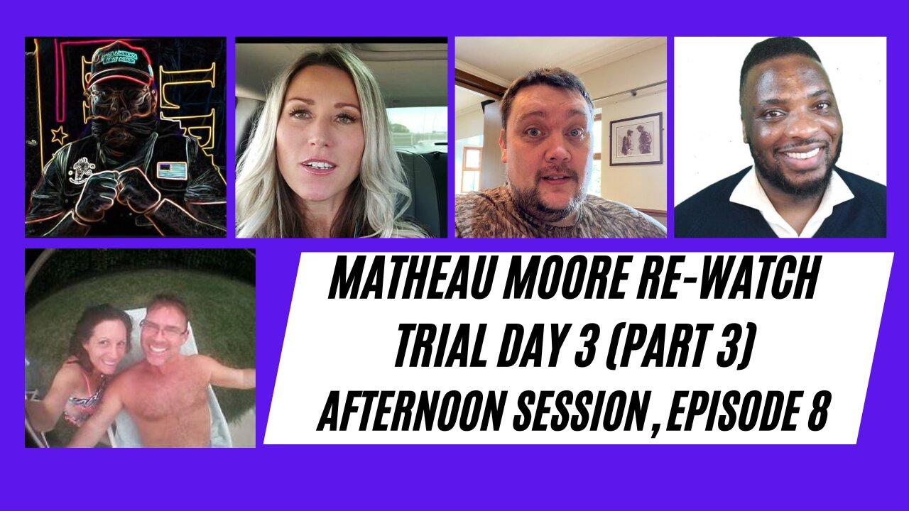RE-WATCH TRIAL: MATHEAU MOORE- An Innocent Man - One News Page VIDEO