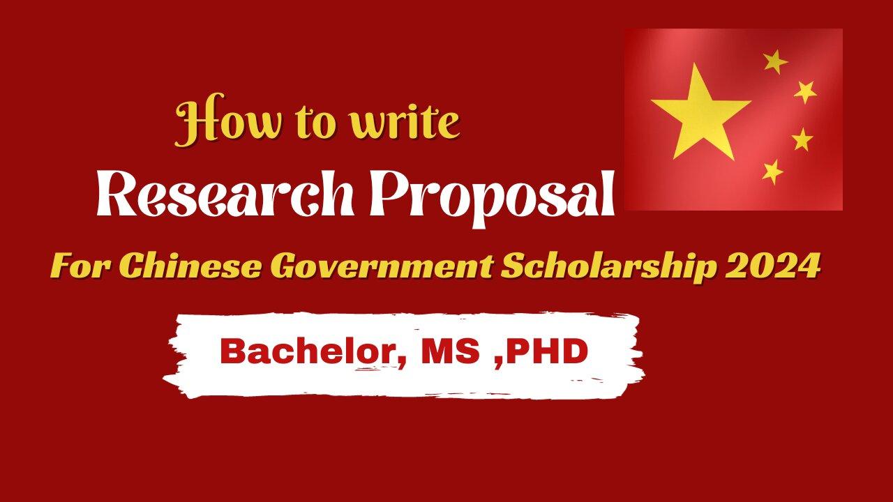 How to Write a Research Proposal | CSC - One News Page VIDEO