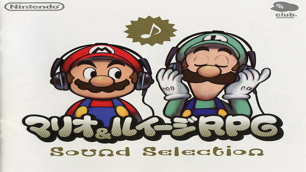 Mario & Luigi RPG Sound Selection Album. - One News Page VIDEO