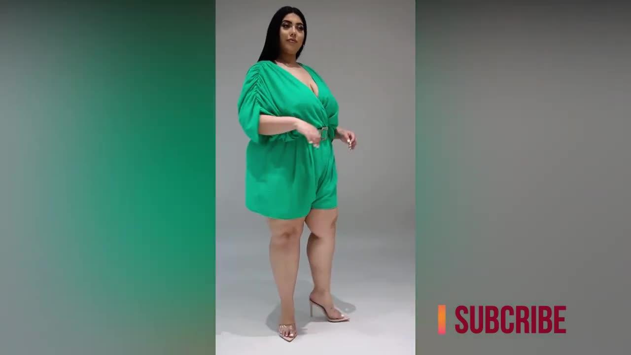 Beauty Plus Size Model Fashion Collection - One News Page VIDEO