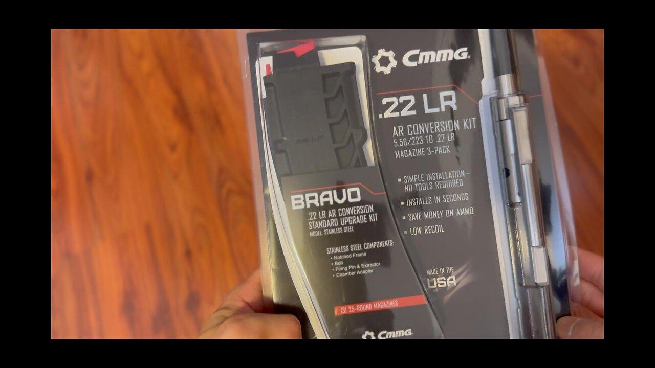 Unboxing CMMG AR conversion Kit 556/223 to .22lr - One News Page VIDEO