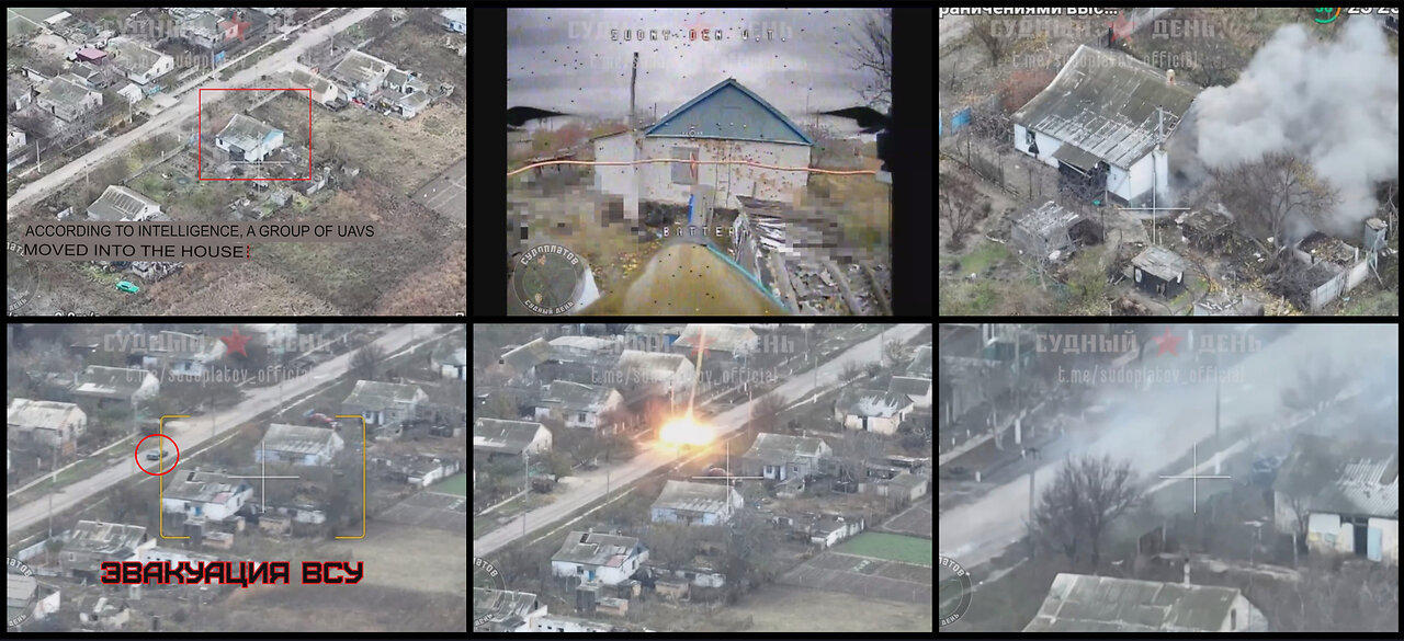Russian shock drone unit strikes on Ukrainian - One News Page VIDEO