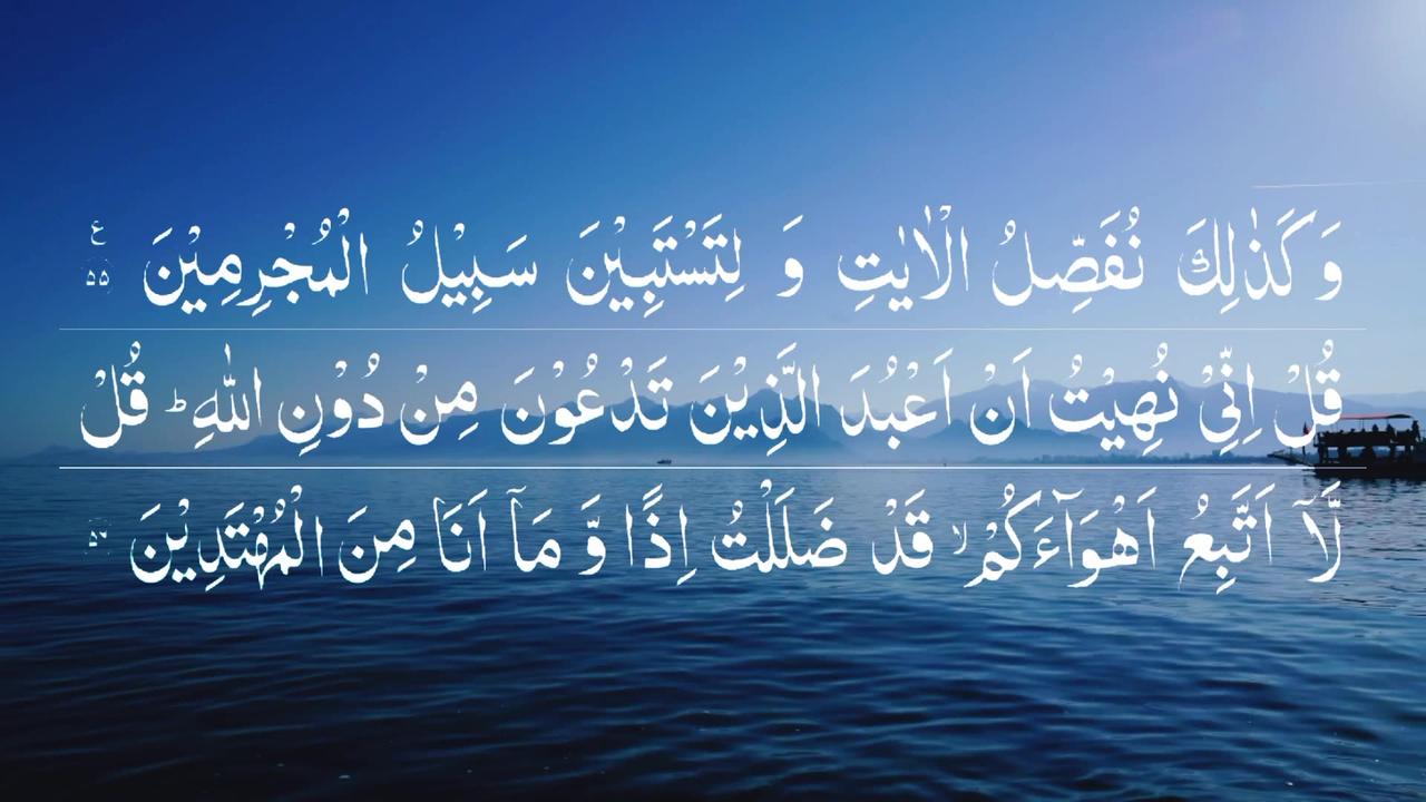 Quran recitation with Arabic Text - One News Page VIDEO