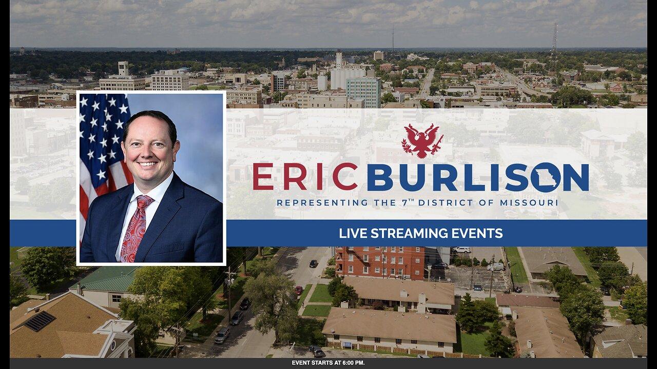 Rep. Eric Burlison Tele-Town Hall - One News Page VIDEO