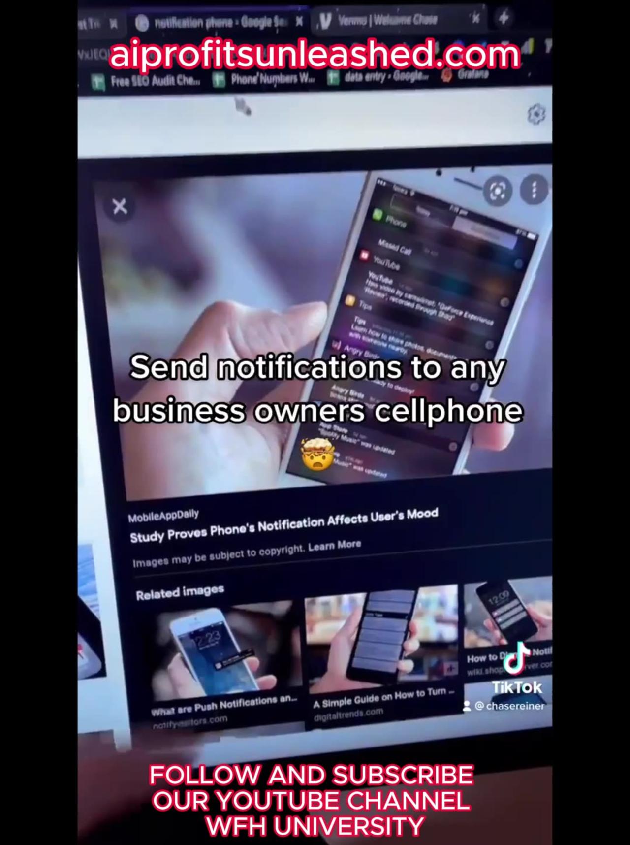 AI GIVE YOUR NOTIFICATION TO YOUR PHONE IN YOUR - One News Page VIDEO