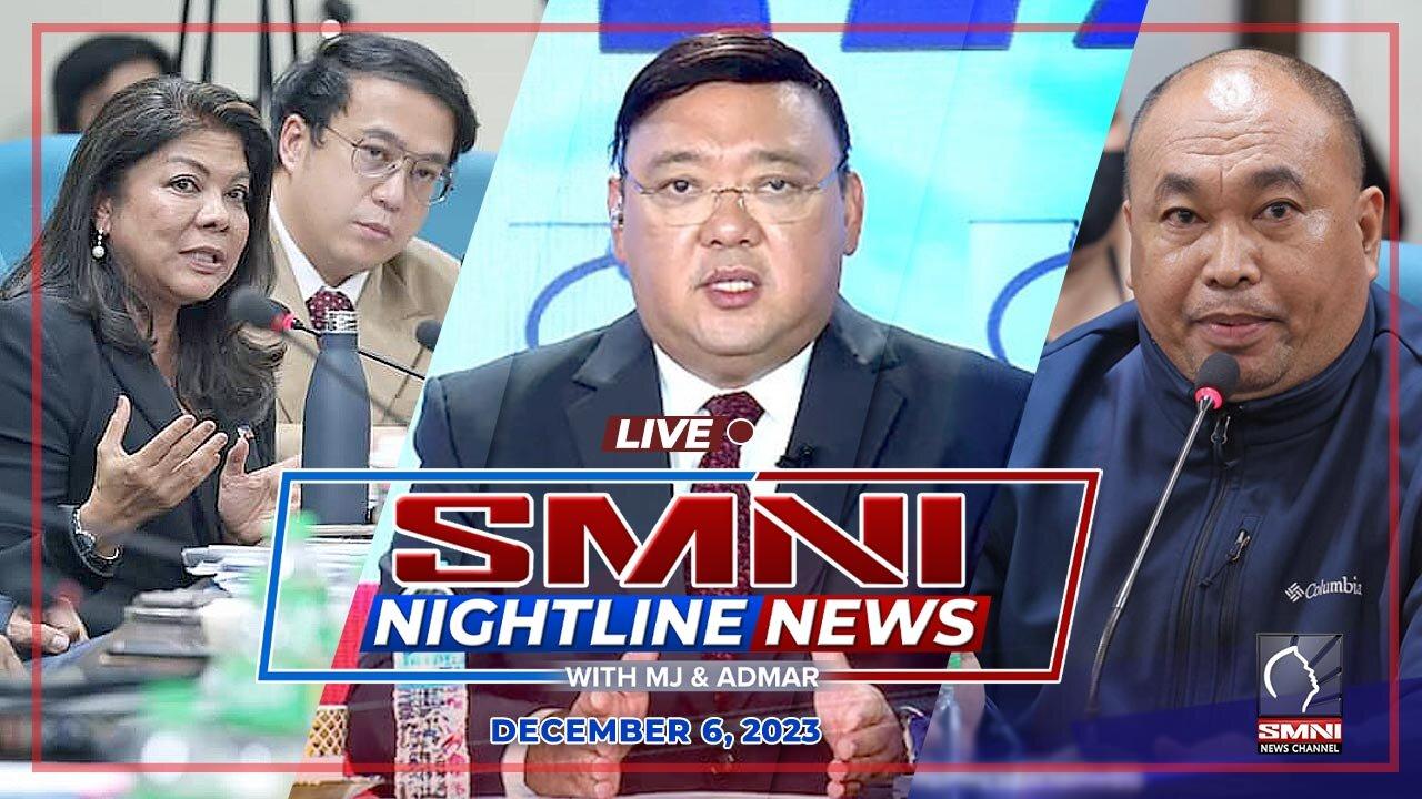 LIVE: SMNI Nightline News with Admar Vilando and - One News Page VIDEO