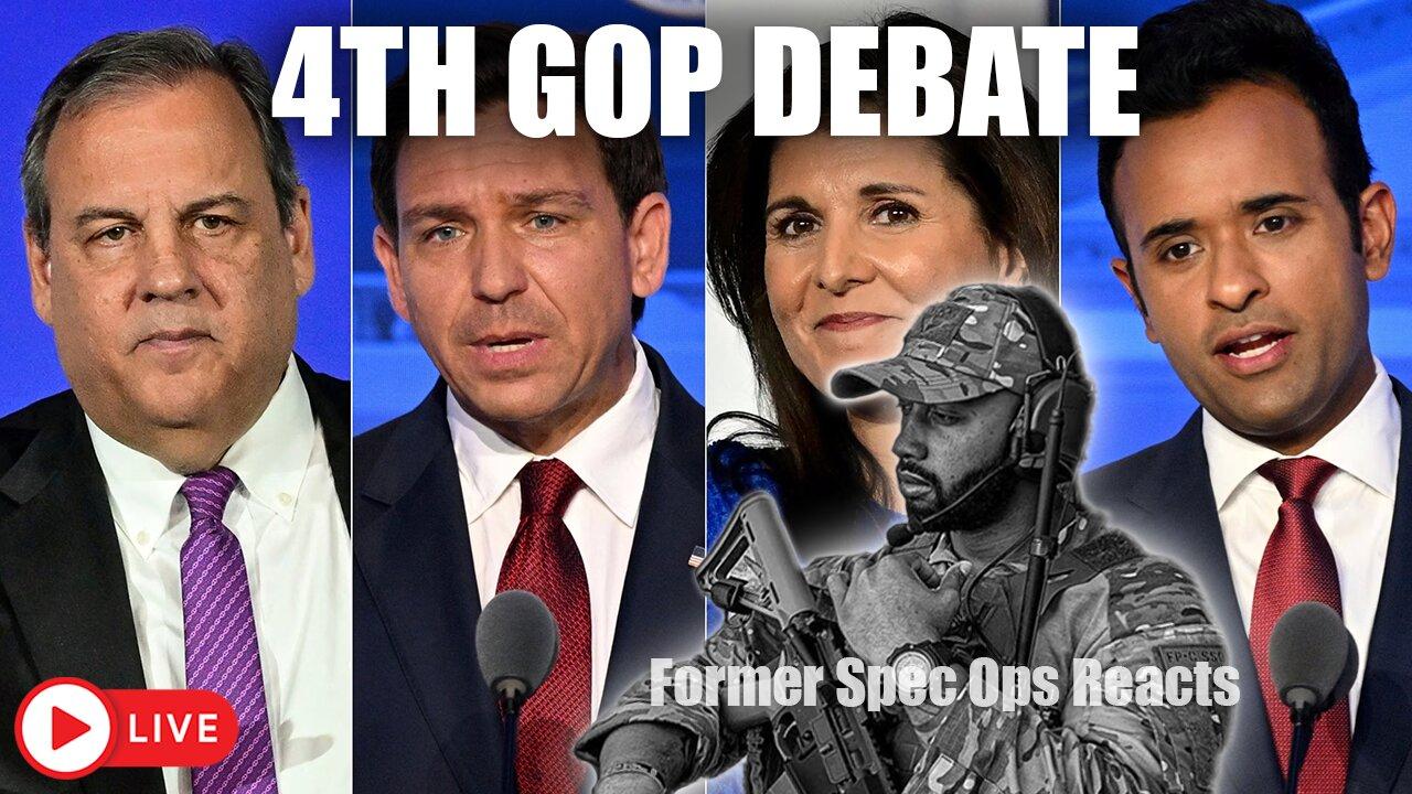 4th GOP Debate LIVE | Former Spec Ops & CIA - One News Page VIDEO